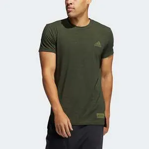 Adidas Stu Tech Tee Solid Color Training Sports Short Sleeve
