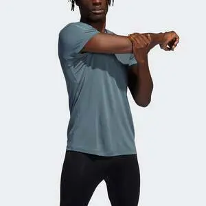 Adidas H.rdy 3s Tee Intense Training Short Sleeve T-shirt - Blue