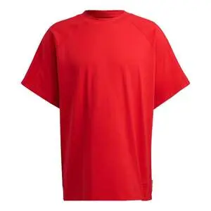 Adidas Blue Version Essentials Tee 'better Scarlet - Default Colorway