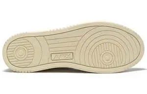 AUTRY Dallas Leather Low Top Sneakers - White/navy