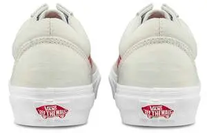 VANS Old Skool Low Top Sneakers - White/pink/red