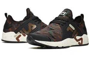 FILA Retro Camouflage Lace-up Sneakers