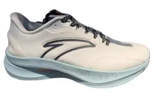 ANTA Athletic Sneakers - Beige/blue/navy