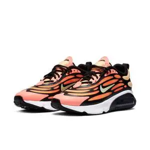 Nike Max Exosense Athletic Sneakers - Black/orange