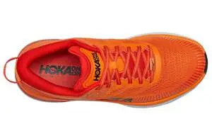 Hoka One One Bondi 7 Athletic Sneakers - Orange