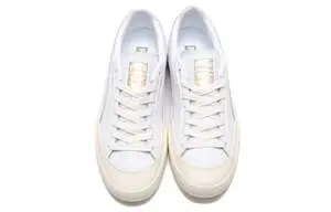 PUMA Clyde Rubber Toe Leather Leisure Board Shoes