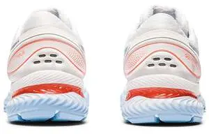 Asics Gel-nimbus 22 Athletic Shoes - White/blue