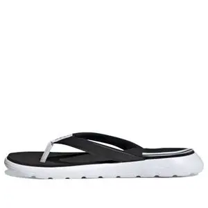 Adidas Comfort Flip Flops - White/black