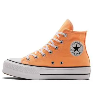 CONVERSE Converse Chuck Taylor All Star Lift High Top Sneakers Orange