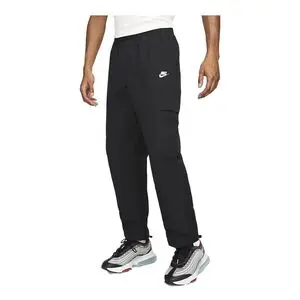 Nike Club Woven Cargo Trousers - Black