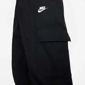 Nike Club Woven Cargo Trousers - Black