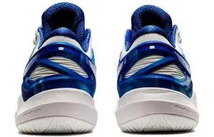 Asics Gel Burst 25 Low Top Sneakers - White/blue