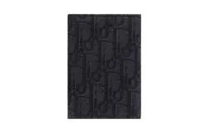 Dior Bi-fold Card Holder Oblique Jacquard