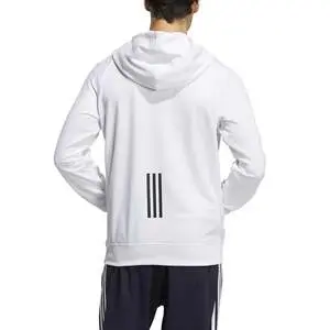 Adidas Athleisure Casual Sports Hoodie - White