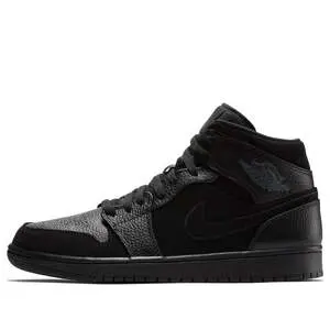 JORDAN 1 Retro Mid Sneakers - Black