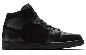 JORDAN 1 Retro Mid Sneakers - Black