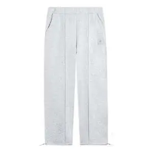 LI-NING Badfive Logo Loose Fit Fleece Pants - Grey