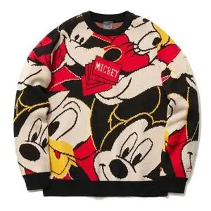 LI-NING X Disney Graphic Crew Neck Sweater - Multi-color