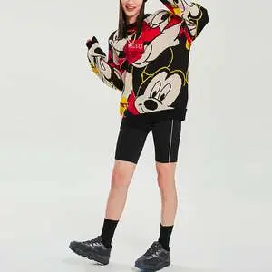 LI-NING X Disney Graphic Crew Neck Sweater