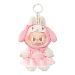 POP MART The Monsters X Hello Kitty And Friends Series Vinyl Plush Pendant My Melody - Multi-color