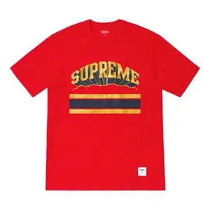 Supreme Ss19 Cloud Arc Tee 3d Clouds Large Logo Short Sleeve