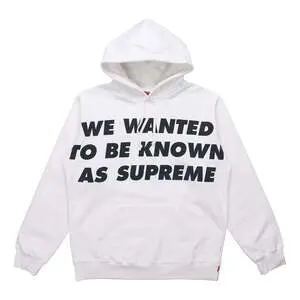 Supreme Known As Hooded Sweatshirt