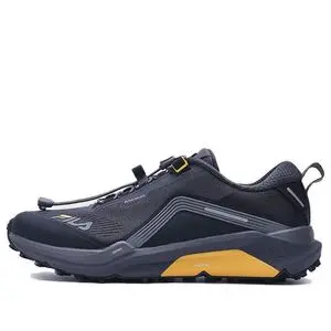 FILA Athletic Sneakers - Black/orange