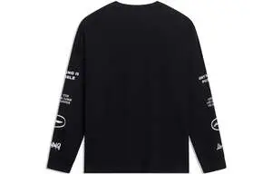 LI-NING Anything Is Possible Graphic Long Sleeve T-shirt 'black