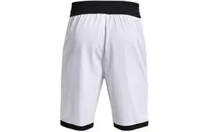 Under Armour Project Rock Iron Paradise Mesh Shorts - White/black