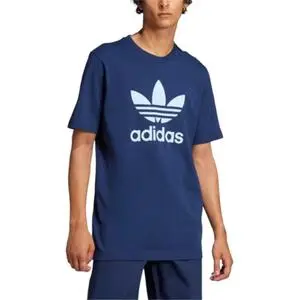 Adidas Adicolor Trefoil T-shirt Asia Sizing 'navy