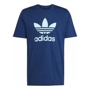 Adidas Adicolor Trefoil T-shirt Asia Sizing 'navy - Navy/blue