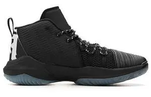 ANTA High Top Basketball Sneakers - Black/blue/white
