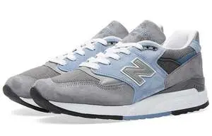 NEW BALANCE 998 "grey Blue" Sneakers - Grey/blue
