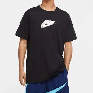 Nike Dri-fit Giannis Swoosh Freak Letter Basketball T-shirt - Black