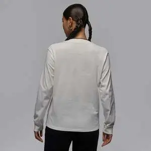 JORDAN Long-sleeve Graphic T-shirt - Sail/black