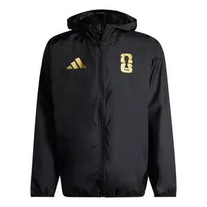 Adidas Fifa World Cup 2026 Official Emblem Windbreaker Jacket - Black