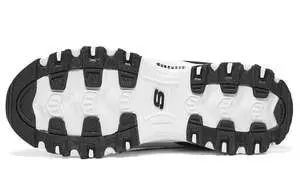 Sketchers D'lites 1.0 High Top Sneakers - Black/white