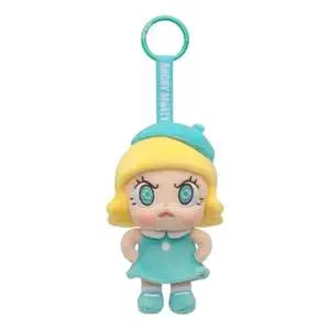 POP MART Angry Molly Plush Pendant - Multi-color