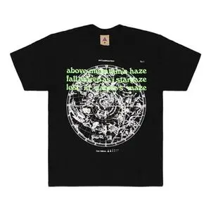 Nike Stargaze Athleisure Casual Sports Round Neck Short Sleeve - Black