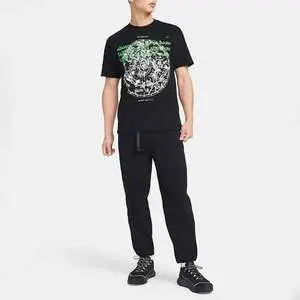 Nike Stargaze Athleisure Casual Sports Round Neck Short Sleeve - Black
