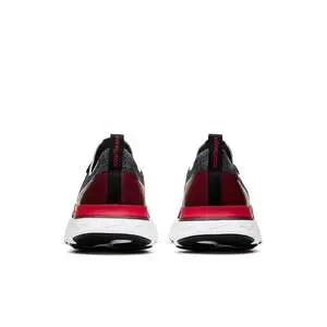 Nike React Infinity Run Flyknit Athletic Sneakers - Black/red