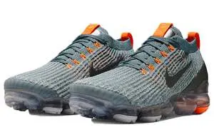 Nike Vapormax Flyknit 3 Sneakers - Gray/orange