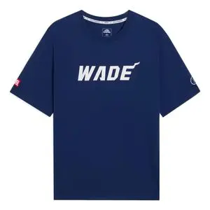 LI-NING X Marvel Way Of Wade Graphic T-shirt 'navy - Navy/white