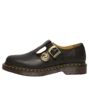 Dr. Martens T-bar Regency Leather Mary Jane Shoes - Black