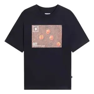 LI-NING Hoops Graphic Loose Fit T-shirt 'black - Black/multi-color