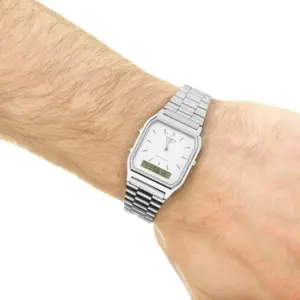 Casio Analog/digital Stainless Steel Watch