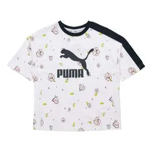 PUMA Casual Round Neck Short Sleeve T-shirt - Default Color