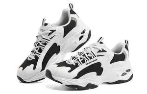 Sketchers Dlites 4.0 Athletic Sneakers - White/black
