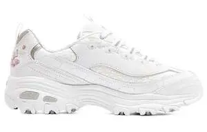 Sketchers D'lites 1.0 Low Top Sneakers - White
