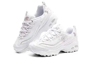 Sketchers D'lites 1.0 Low Top Sneakers - White